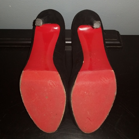Christian Louboutin | Shoes | Red Bottoms Cork Wedge Installed | Poshmark